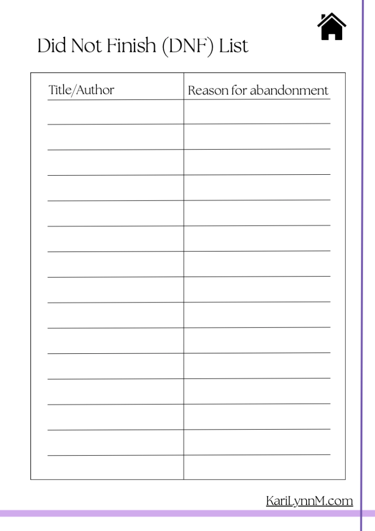 It’sss… a Free Digital Reading Journal! – Kari Lynn M.