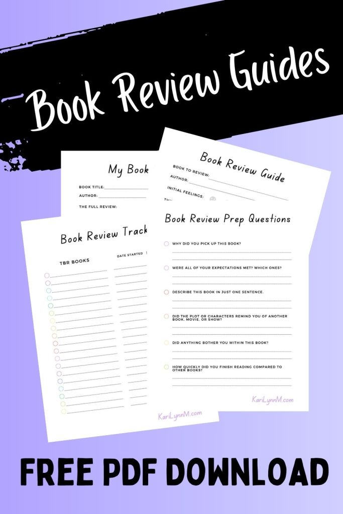 Get a Free Book Review Guide (Digital + Printable PDF) – Kari Lynn M.