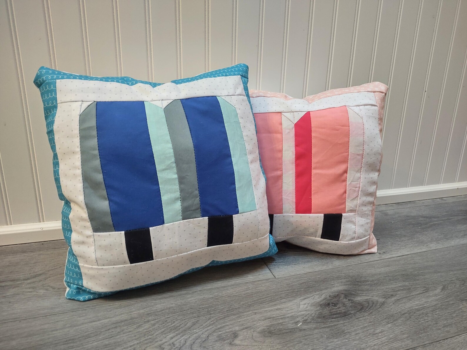 “Popsicle” Quilt Block Tutorial (with Pillow Project) for Beginners ...